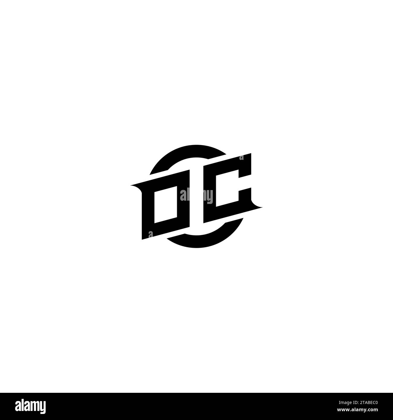 OC initial game logo, banner design for your e-sports or streaming team ...