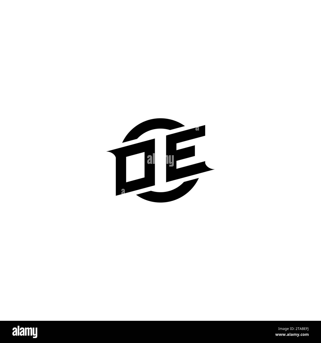 OE initial game logo, banner design for your e-sports or streaming team ...