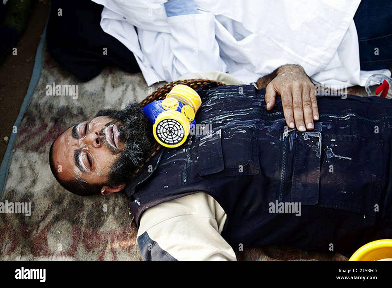 Weeks of protests hi-res stock photography and images - Alamy