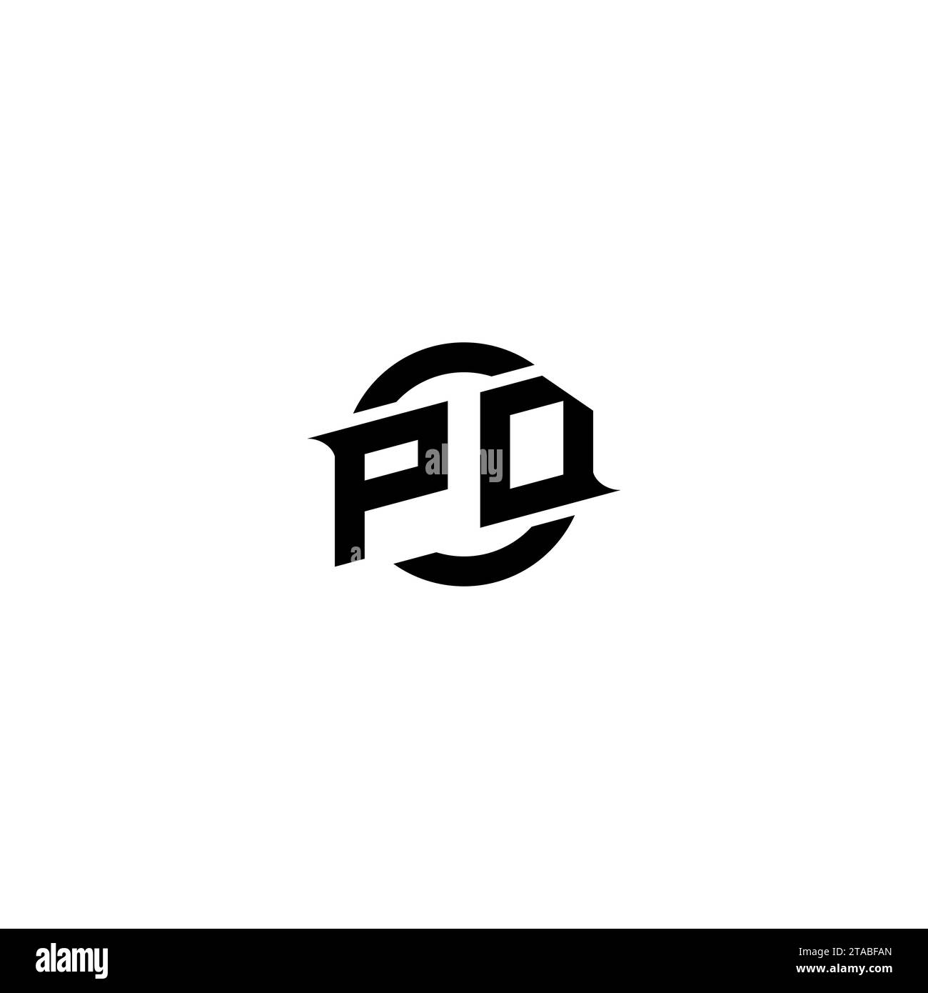 PD initial game logo, banner design for your e-sports or streaming team ...
