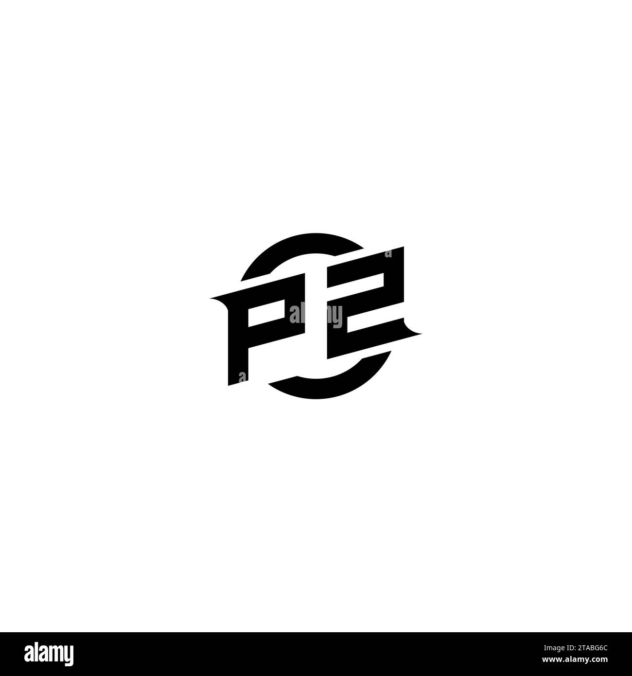 PZ initial game logo, banner design for your e-sports or streaming team ...