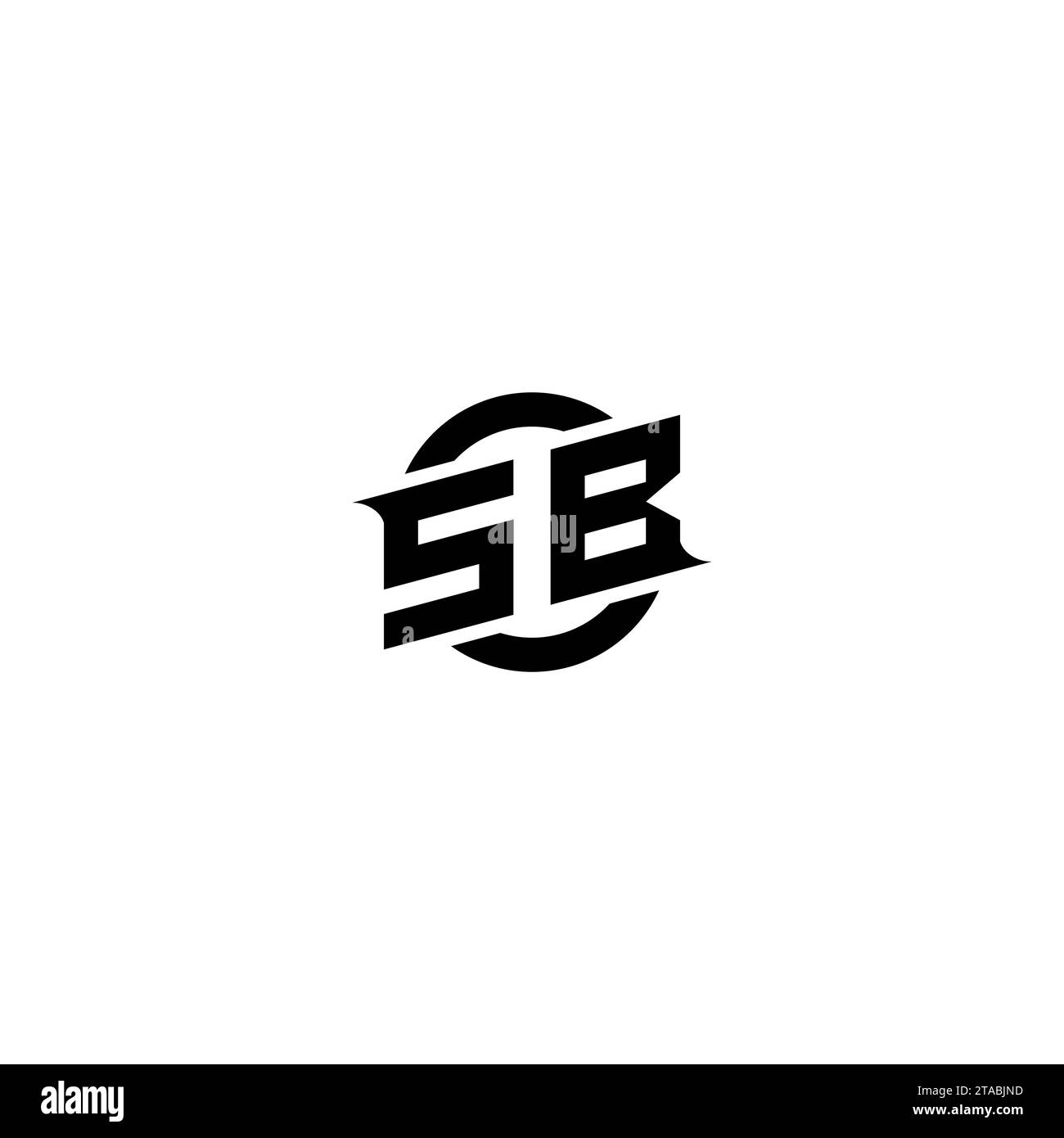 SB initial game logo, banner design for your e-sports or streaming team ...