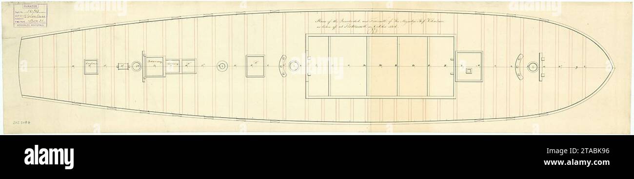 Volontaire (captured 1806 Stock Photo - Alamy