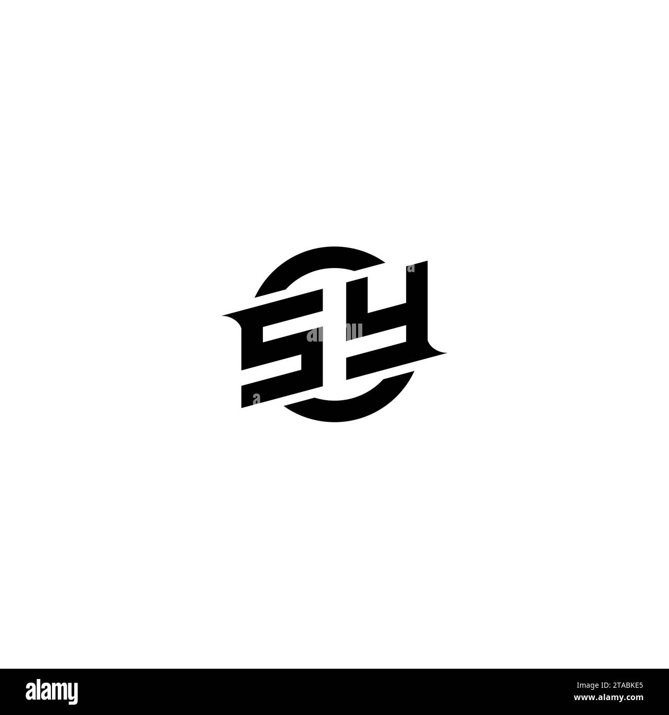 SY initial game logo, banner design for your e-sports or streaming team ...