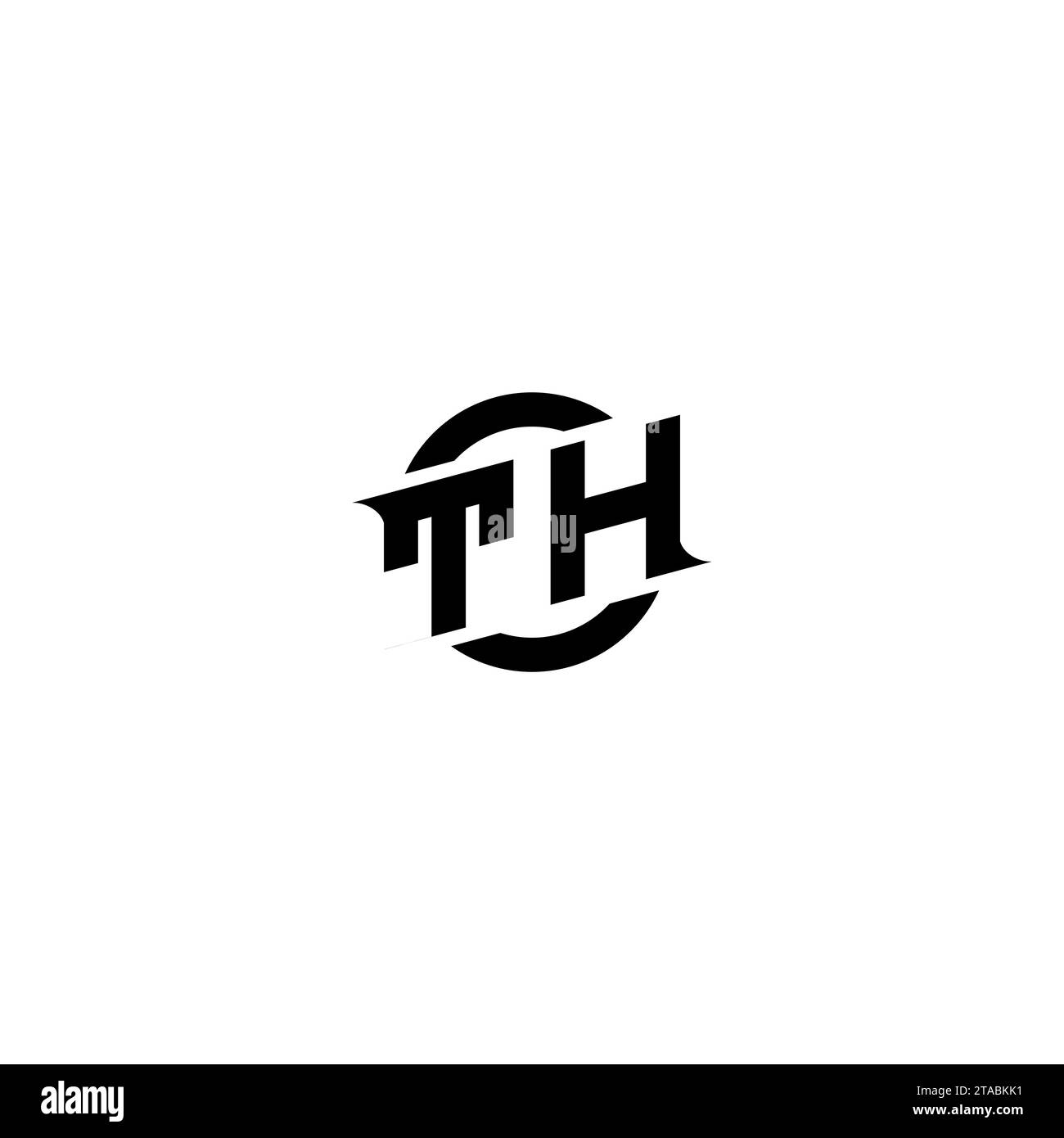 TH initial game logo, banner design for your e-sports or streaming team ...
