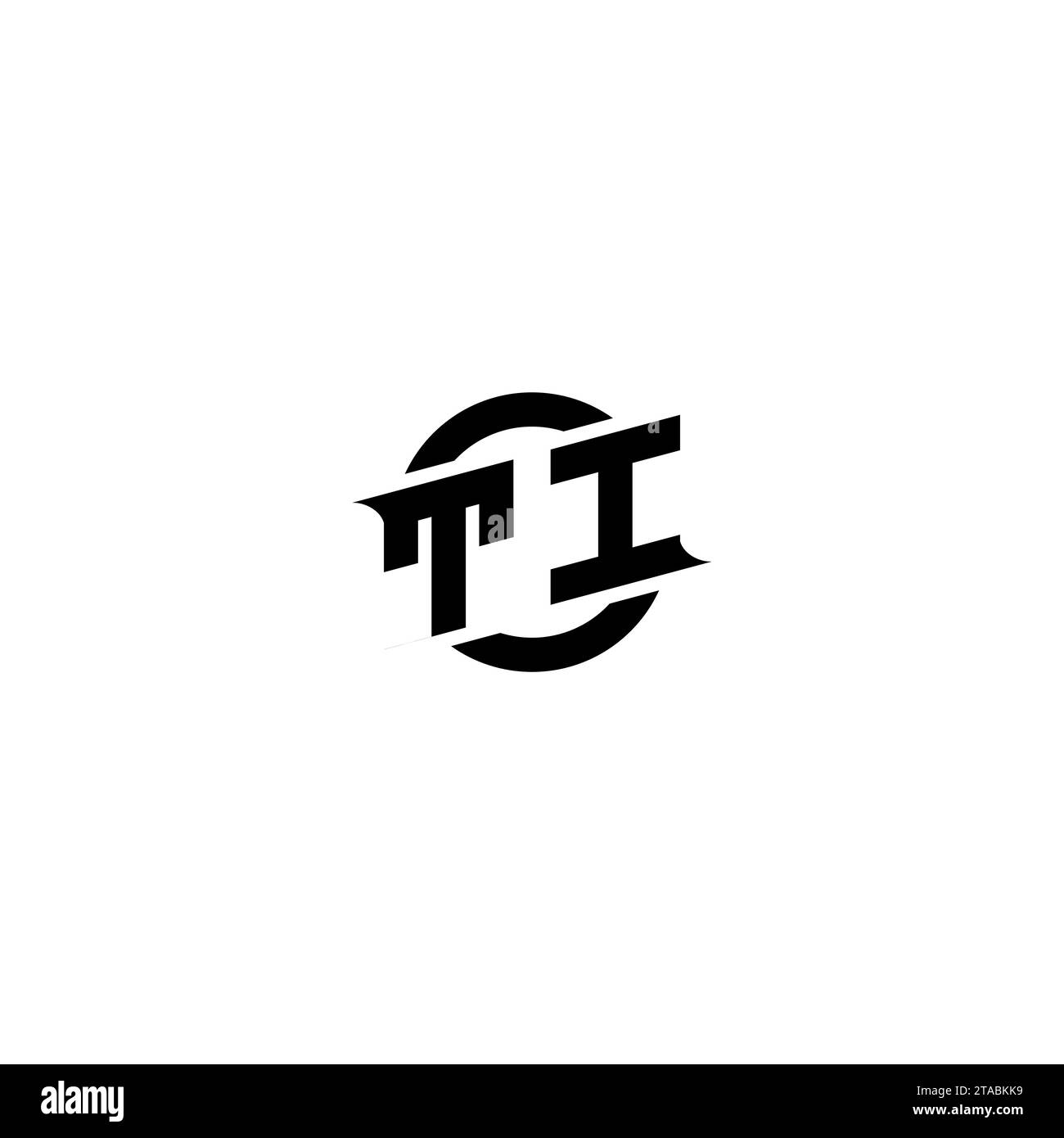 TI initial game logo, banner design for your e-sports or streaming team ...
