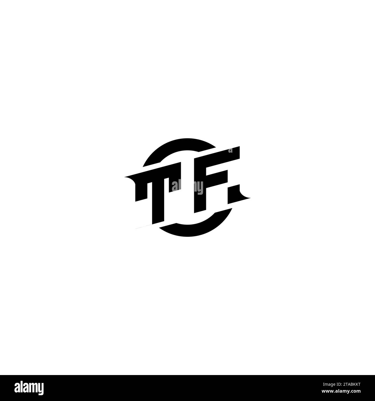 TF initial game logo, banner design for your e-sports or streaming team ...