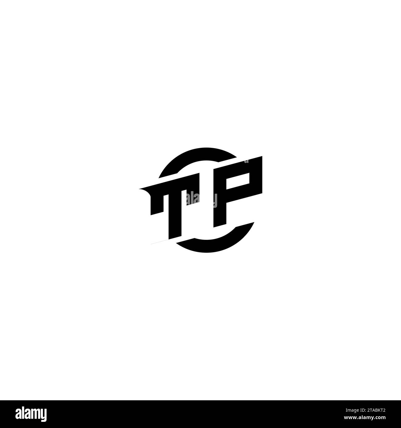 TP initial game logo, banner design for your e-sports or streaming team ...