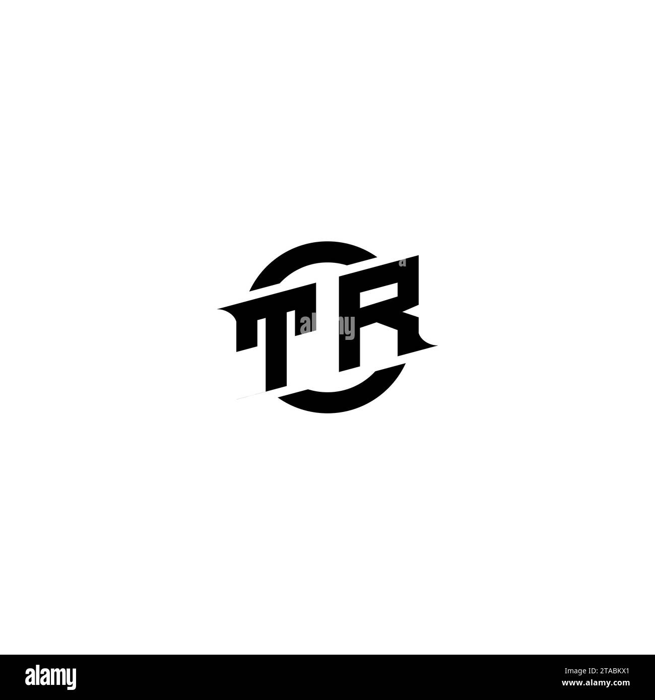 Tr letter logo design Cut Out Stock Images & Pictures - Alamy