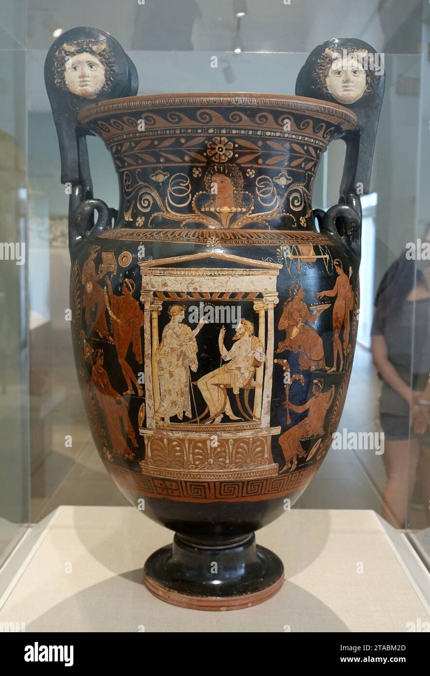 Volute krater, attributed to the Metope Group, Greek, Apulia, South ...