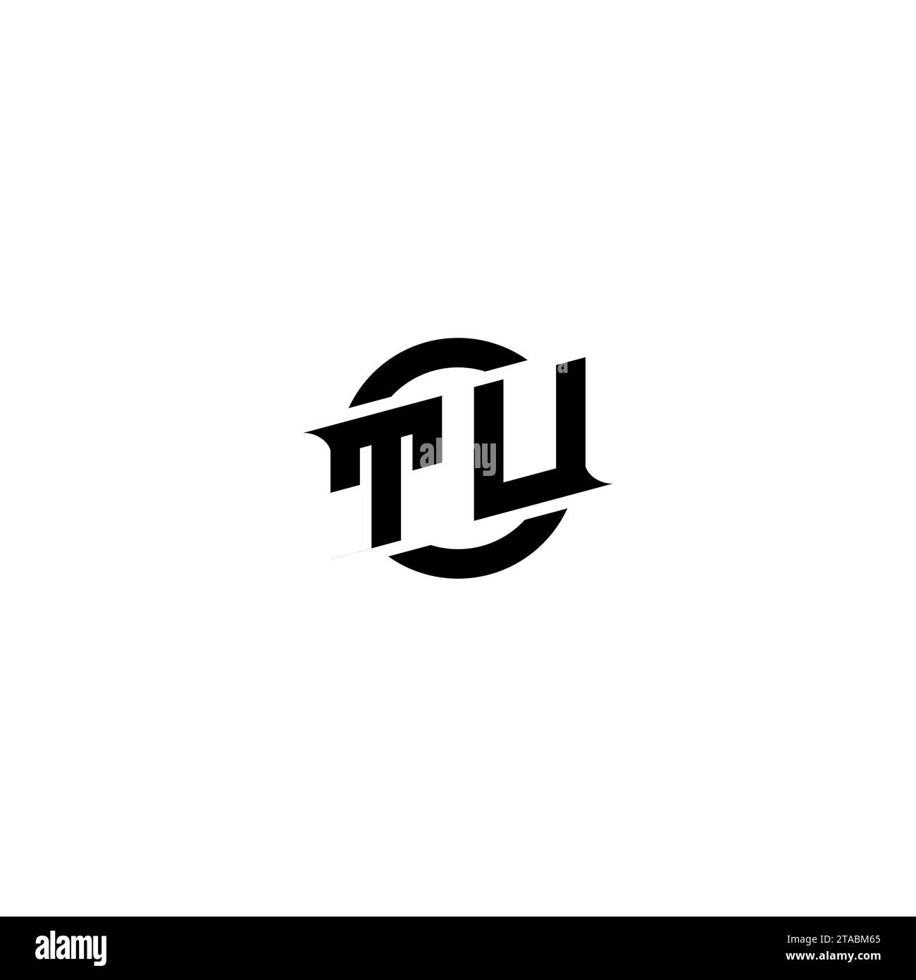 TU initial game logo, banner design for your e-sports or streaming team ...