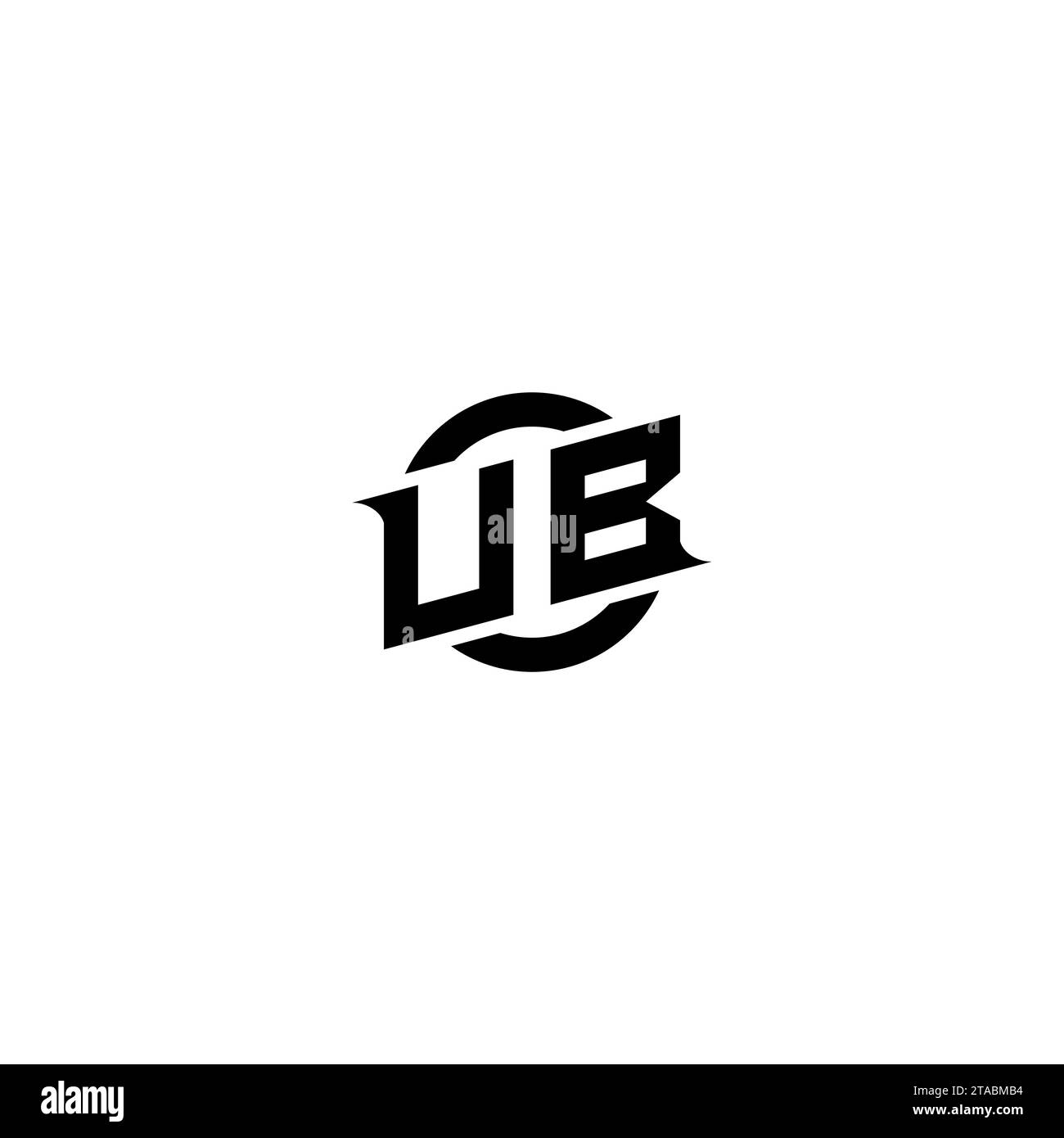 UB initial game logo, banner design for your e-sports or streaming team ...