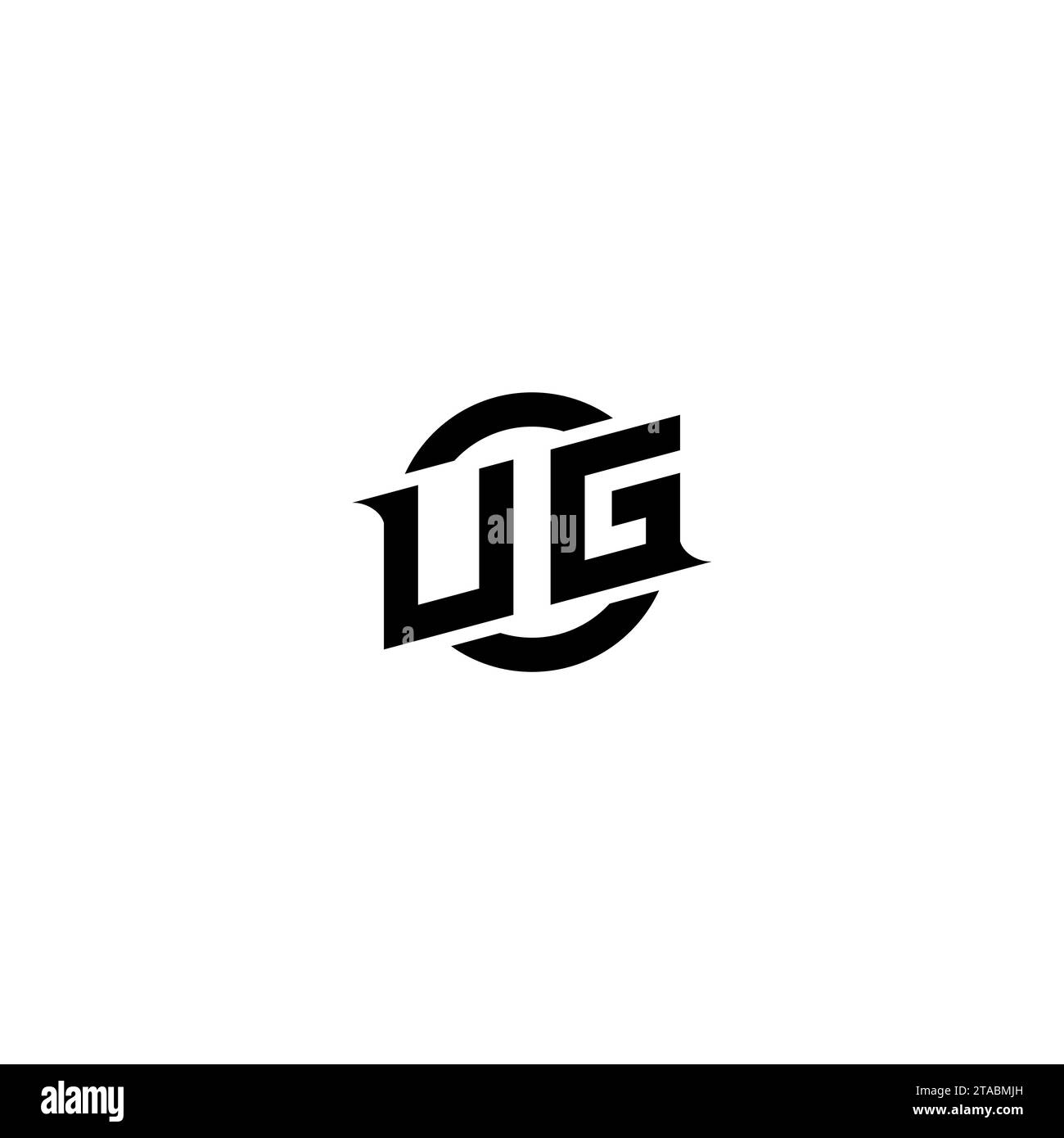 UG initial game logo, banner design for your e-sports or streaming team ...