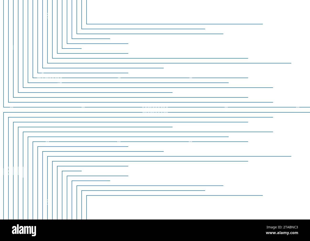 Blue minimal lines abstract futuristic tech background. Vector digital ...