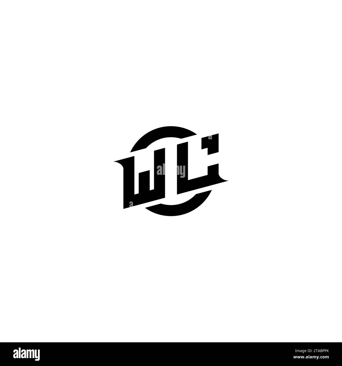 WL initial game logo, banner design for your e-sports or streaming team ...