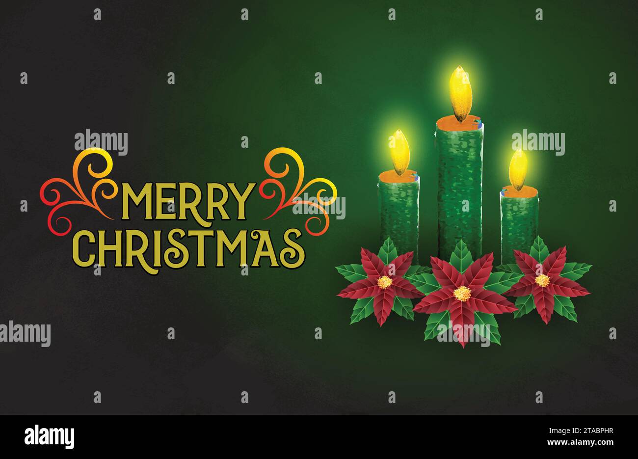 Merry Christmas Background captures the holiday spirit with twinkling ...