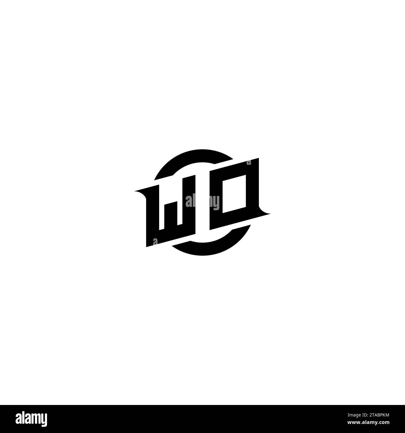 WO initial game logo, banner design for your e-sports or streaming team ...