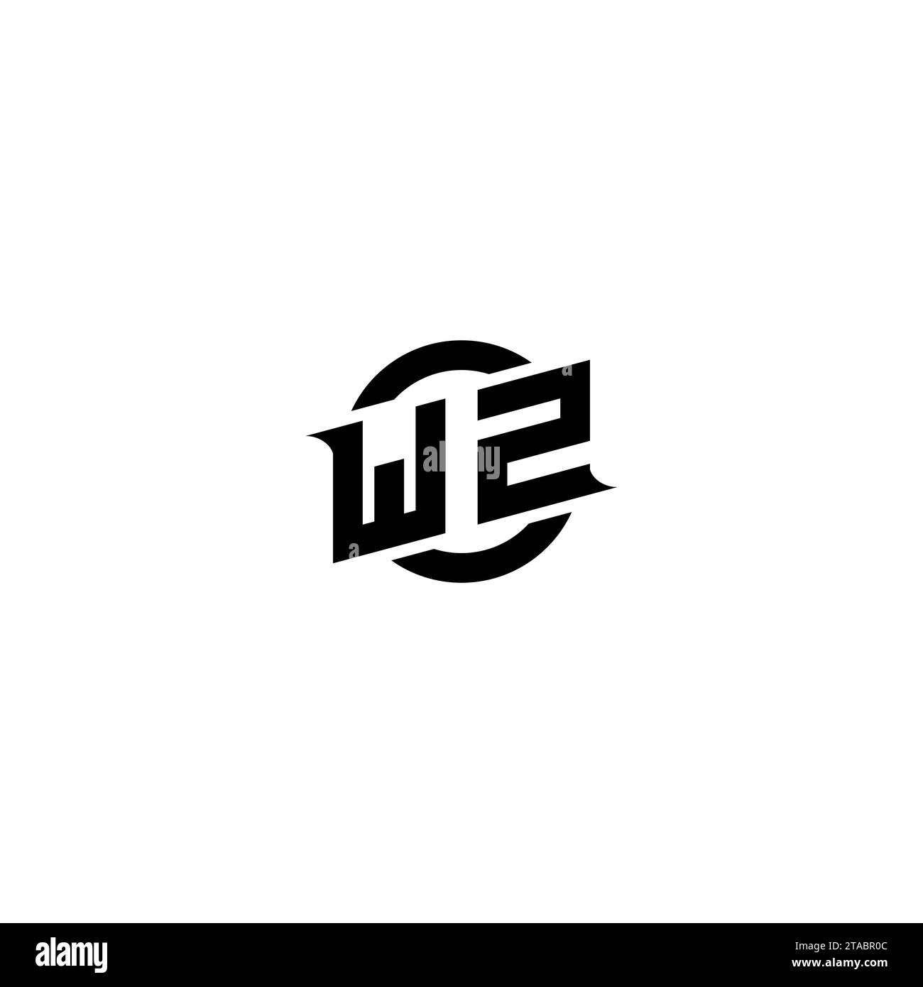 WZ initial game logo, banner design for your e-sports or streaming team ...