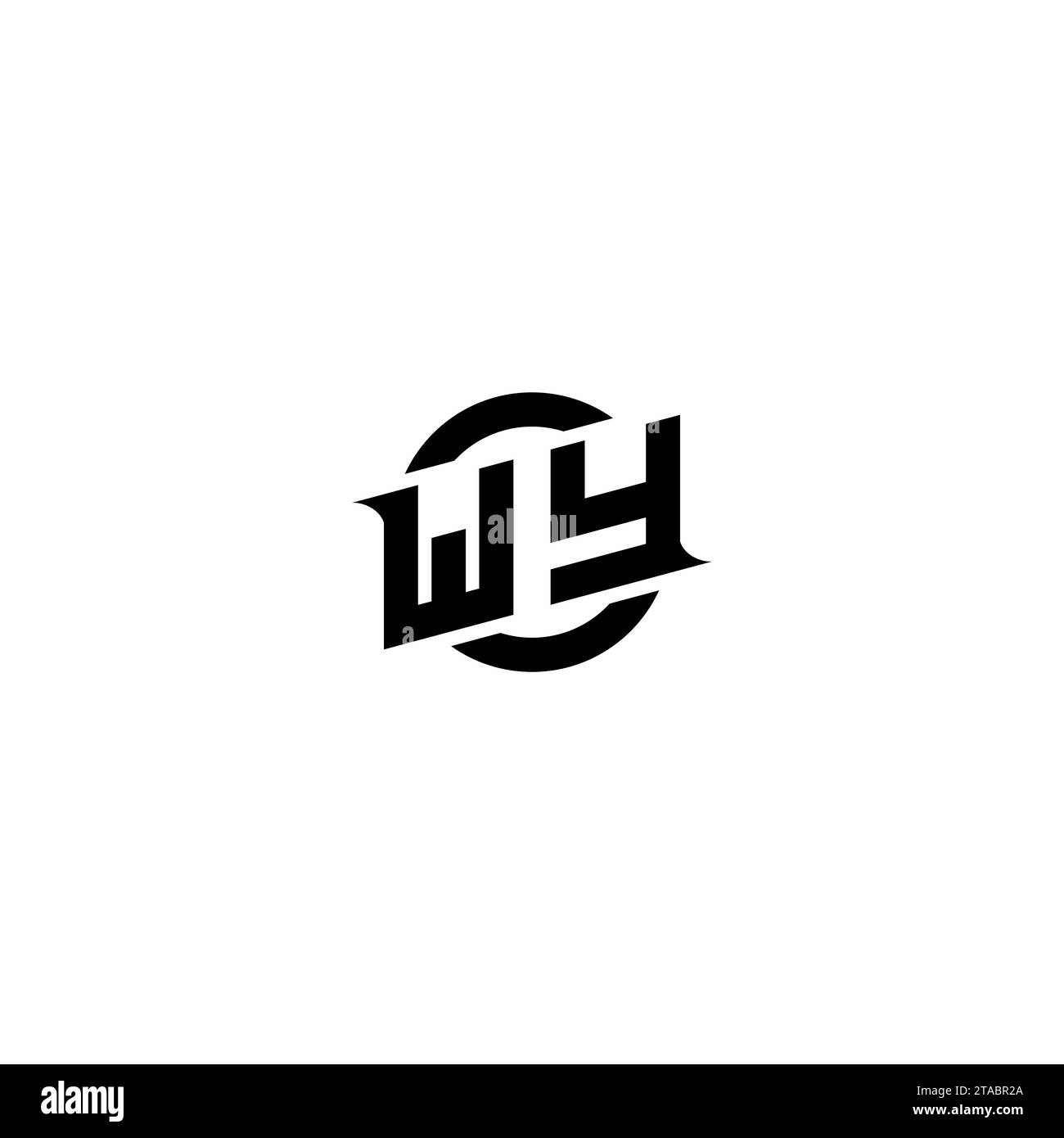 WY initial game logo, banner design for your e-sports or streaming team ...