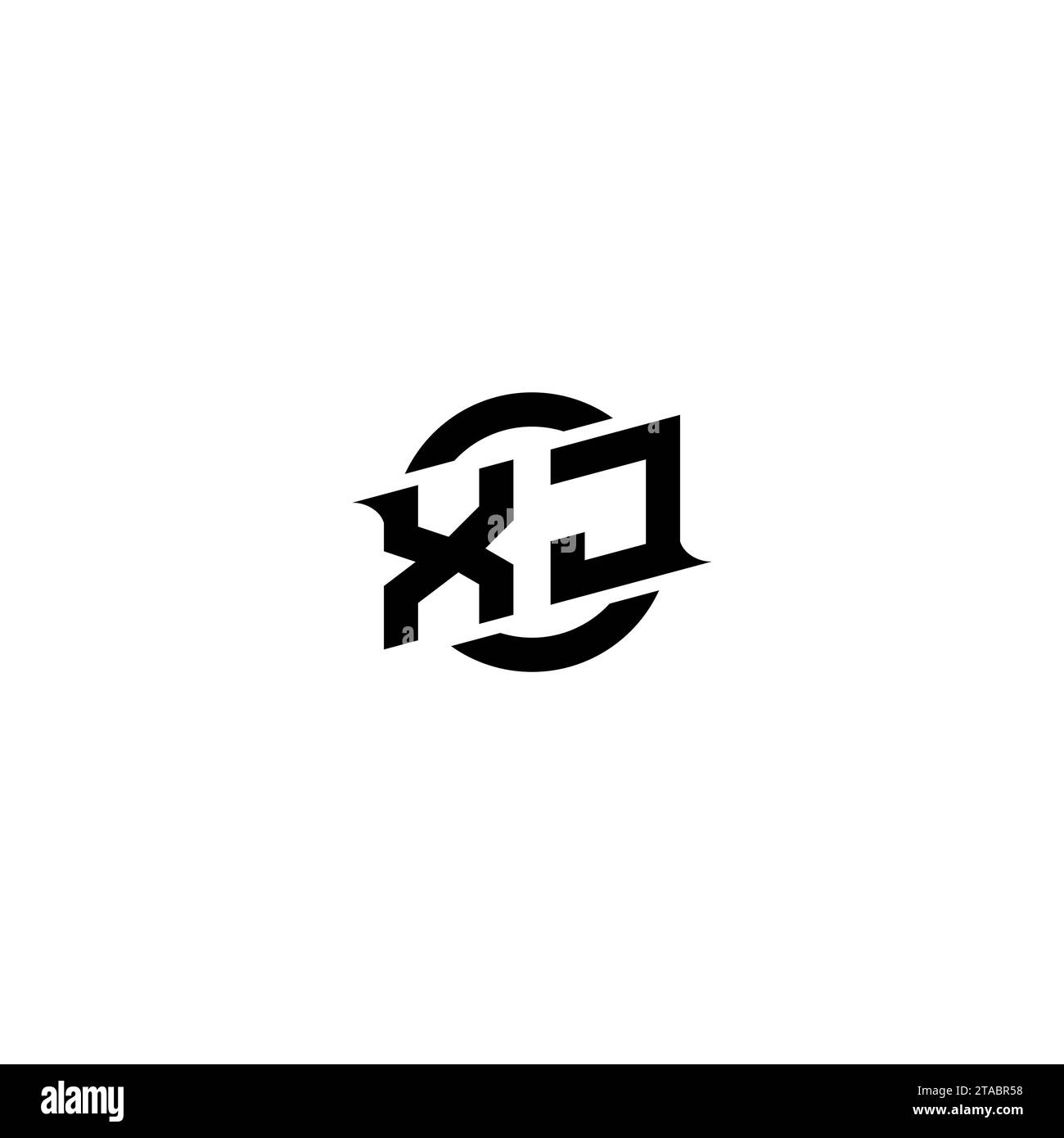 Xj letter design Cut Out Stock Images & Pictures - Alamy