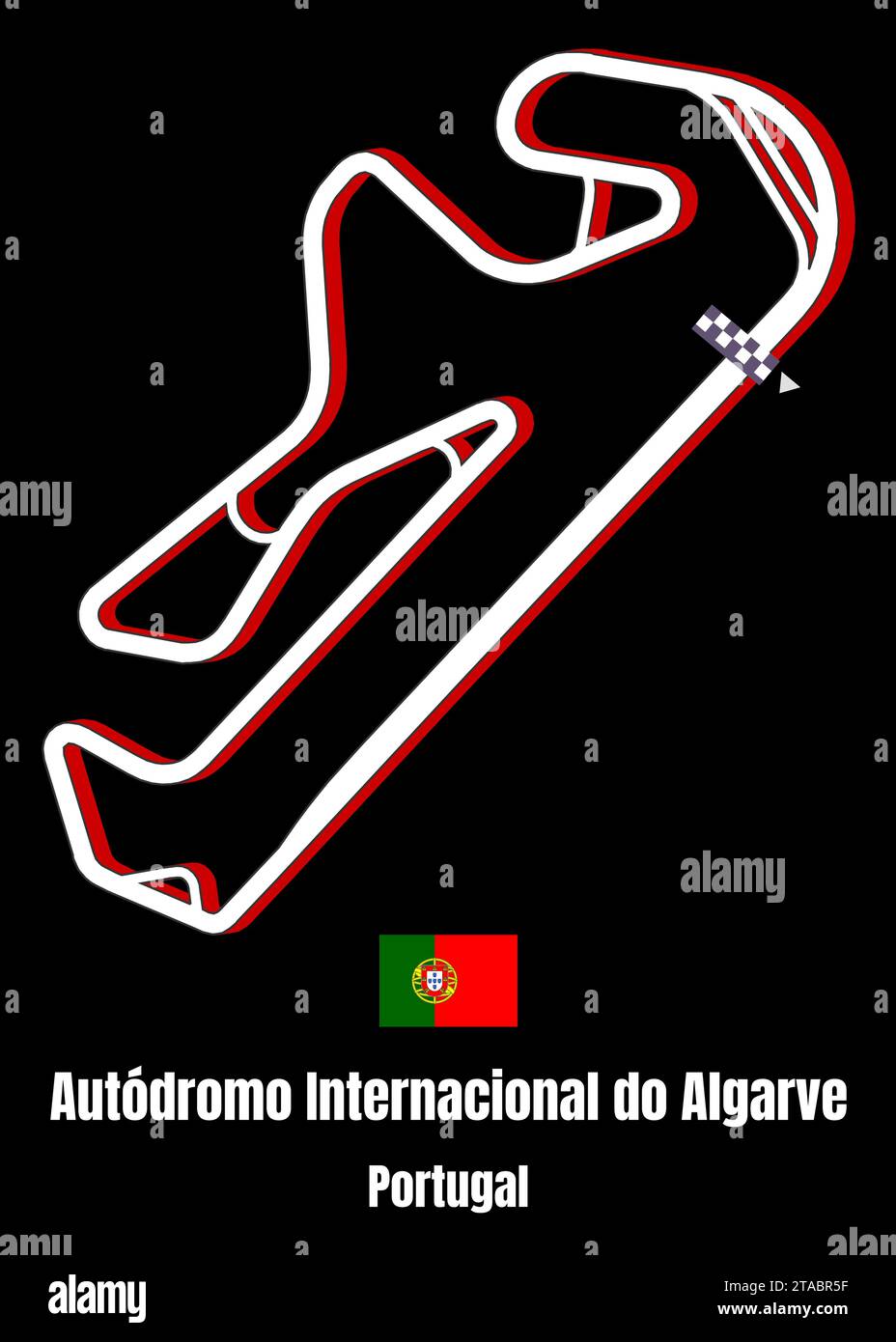 Autodromo do algarve Stock Vector Images - Alamy