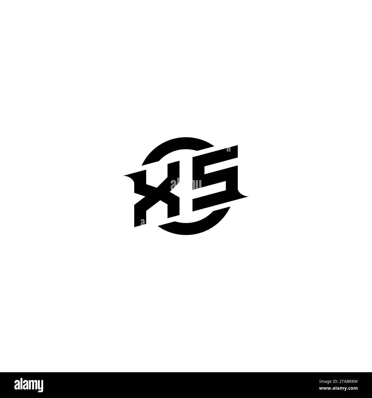 XS initial game logo, banner design for your e-sports or streaming team ...