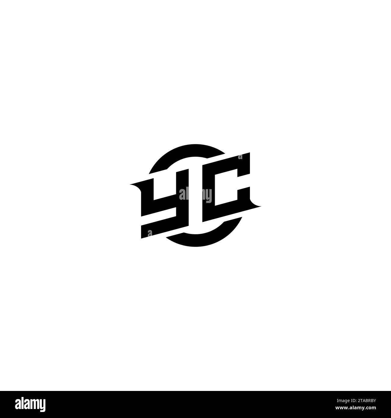 YC initial game logo, banner design for your e-sports or streaming team ...