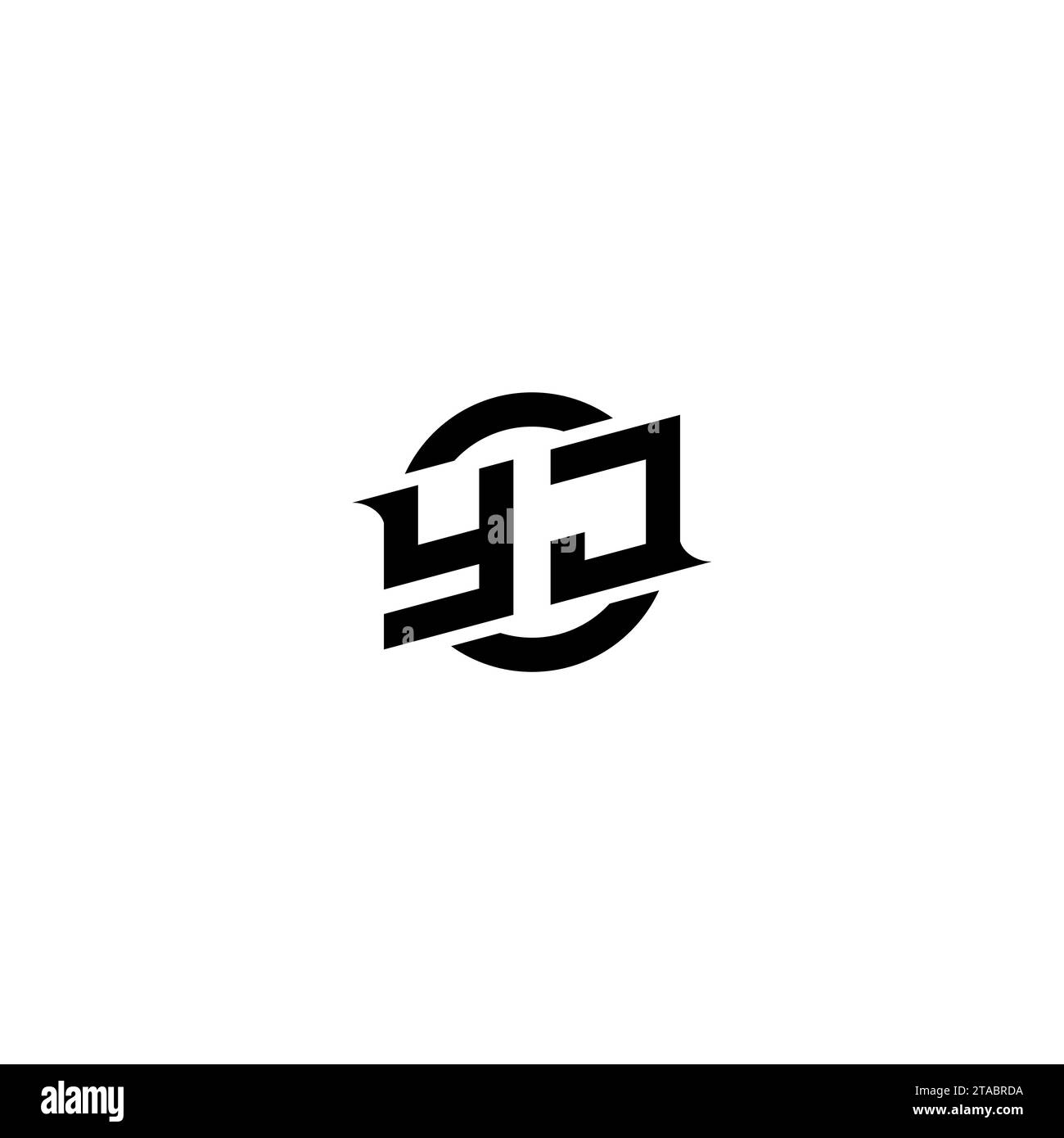 YJ initial game logo, banner design for your e-sports or streaming team ...