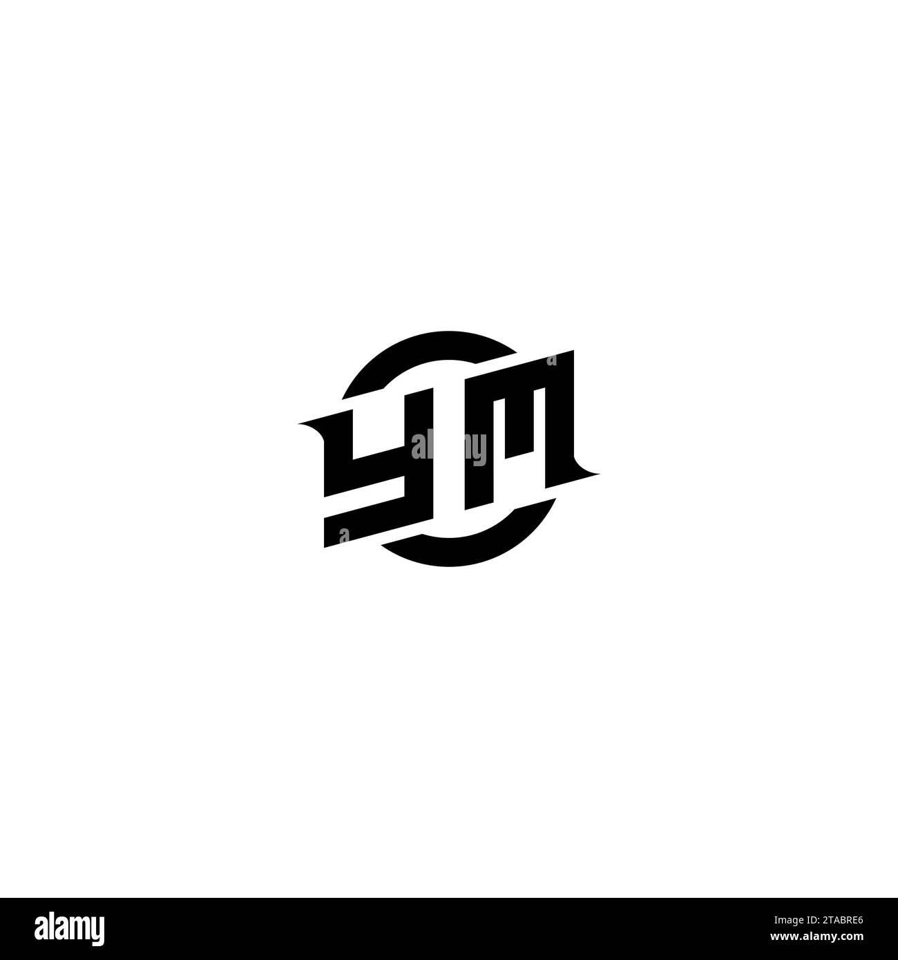 YM initial game logo, banner design for your e-sports or streaming team ...