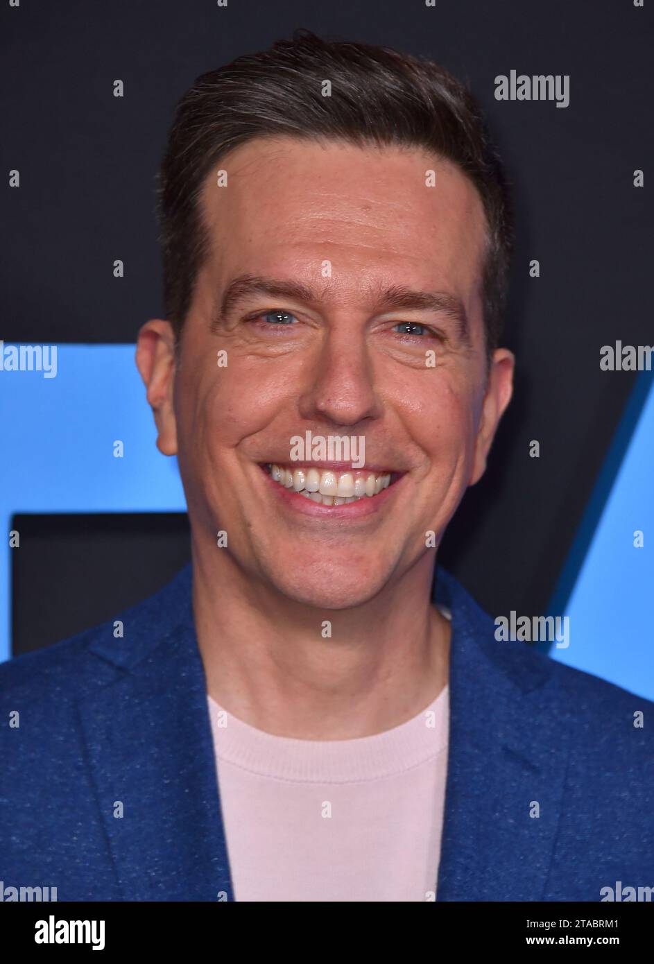 Ed Helms arrives at the premiere of "Family Switch," Wednesday, Nov. 29 ...