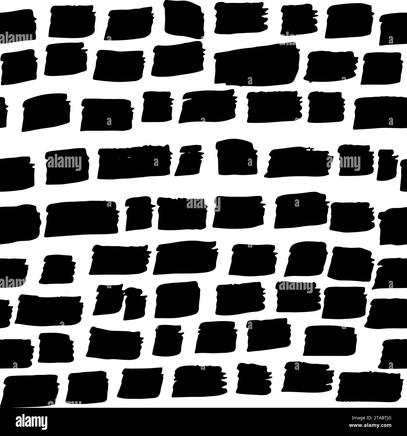 Grunge Dry Brush Strokes Seamless Pattern Stock Vector Image & Art - Alamy