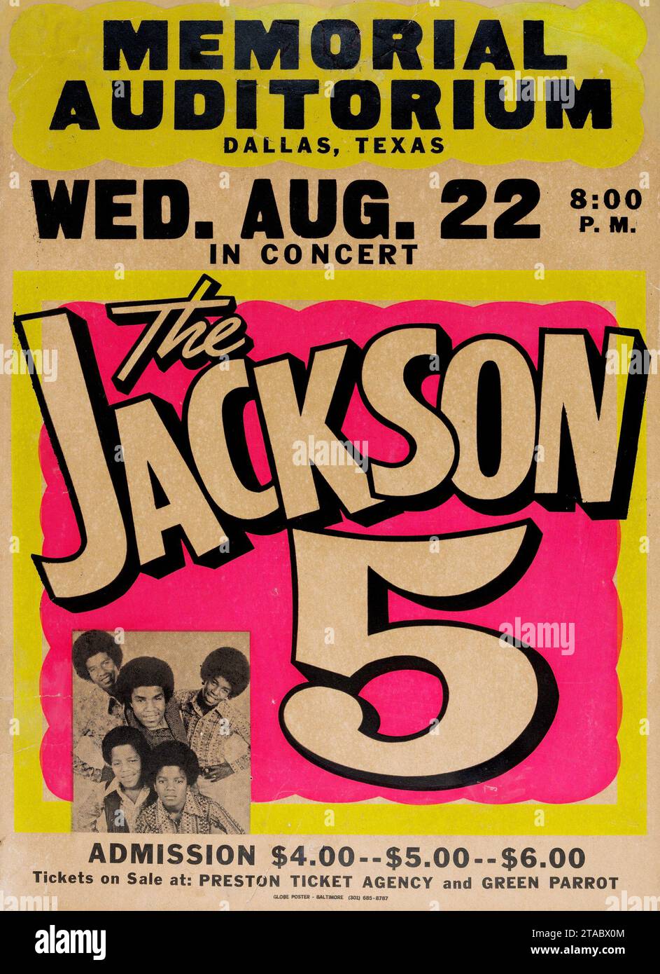 The jackson five concert poster hi-res stock photography and images - Alamy