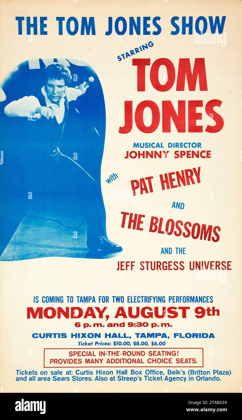 Tom jones poster hi-res stock photography and images - Alamy