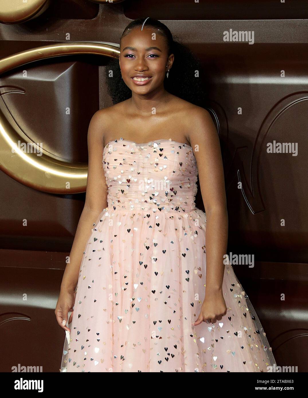 Nov 28, 2023 - London, England, UK - Calah Lane attending Wonka World ...