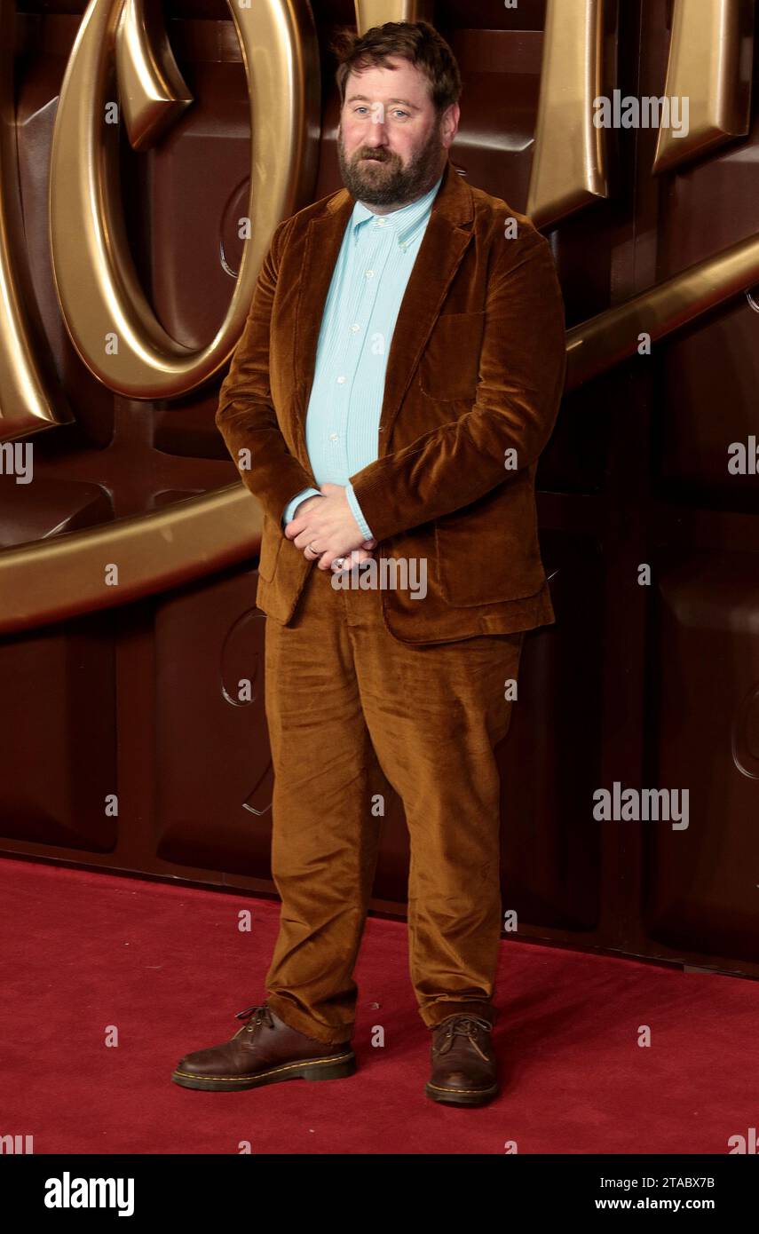 Nov 28, 2023 - London, England, UK - Jim Howick attending Wonka World ...