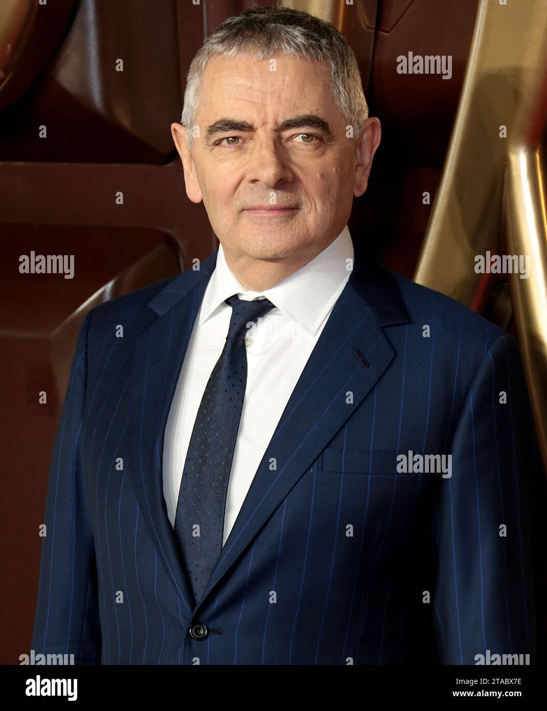 Nov 28, 2023 - London, England, UK - Rowan Atkinson attending Wonka ...