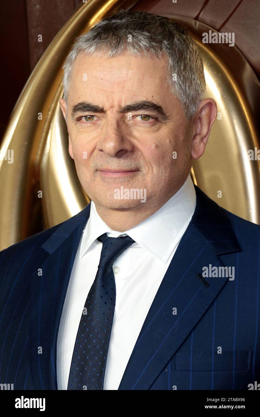 Nov 28, 2023 - London, England, UK - Rowan Atkinson attending Wonka ...