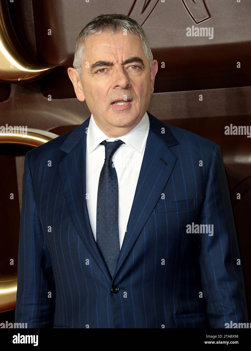 Nov 28, 2023 - London, England, UK - Rowan Atkinson attending Wonka ...