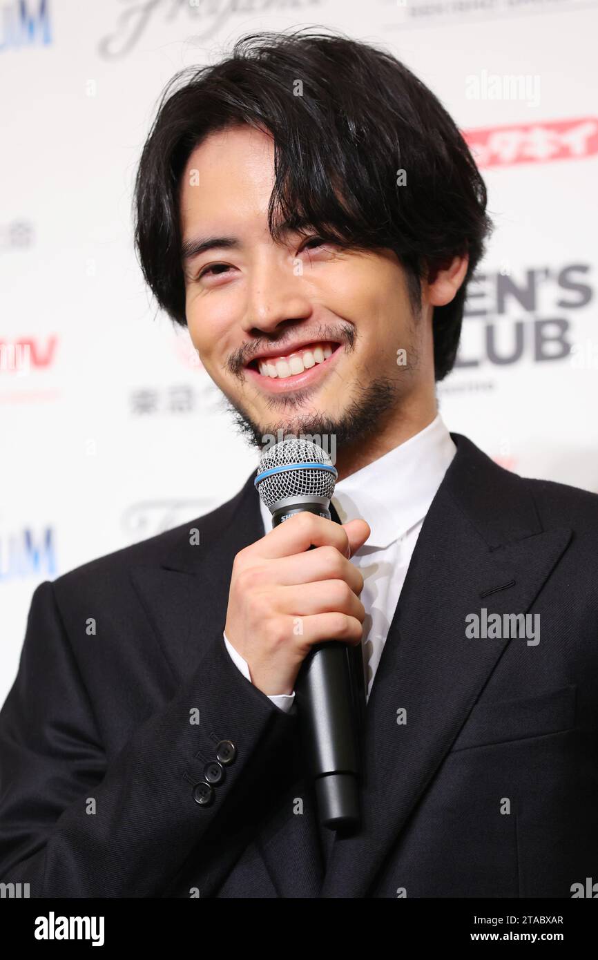 Eiji Akaso, Nov 29, 2023 : 52nd Best Dresser Awards ceremony in Tokyo, Japan on November 29 ...