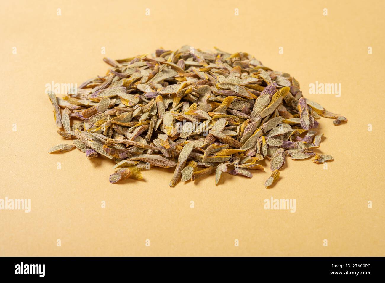 angle view herb ShiHu or Dendrobii Caulis or Noble Dendrobium Stem Herb ...