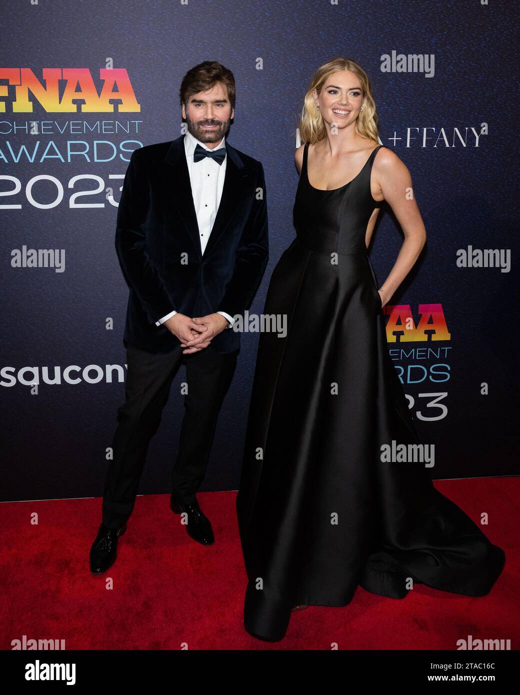 New York, USA. 23rd Nov, 2023. (L-R) Michael Atmore and Kate Upton ...