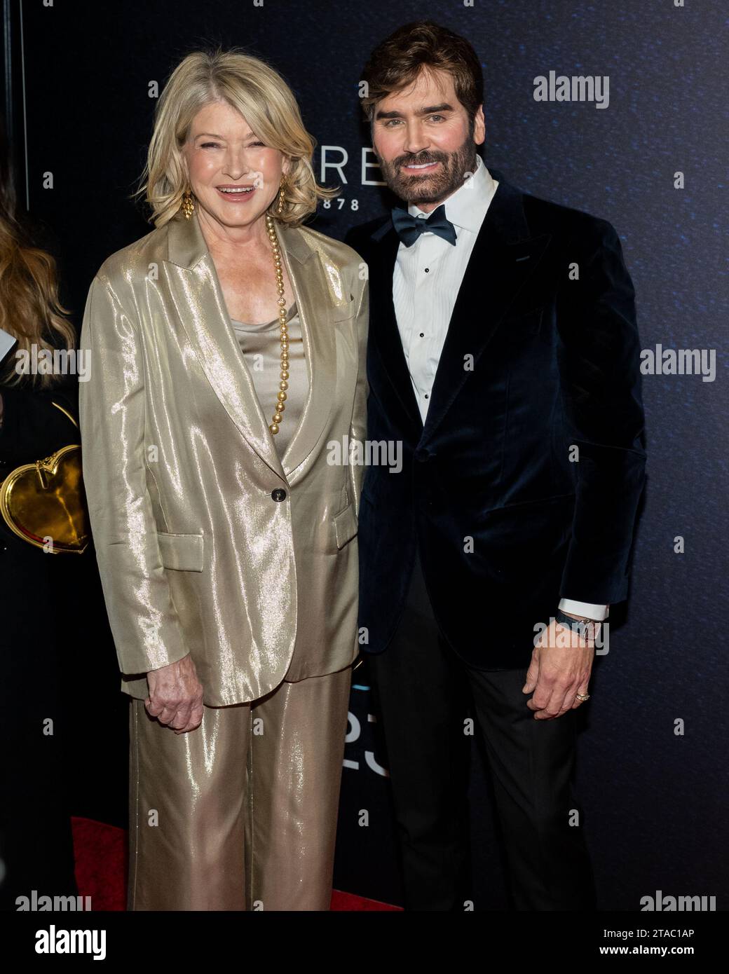 New York, USA. 23rd Nov, 2023. (L-R) Martha Stewart and Michael Atmore ...
