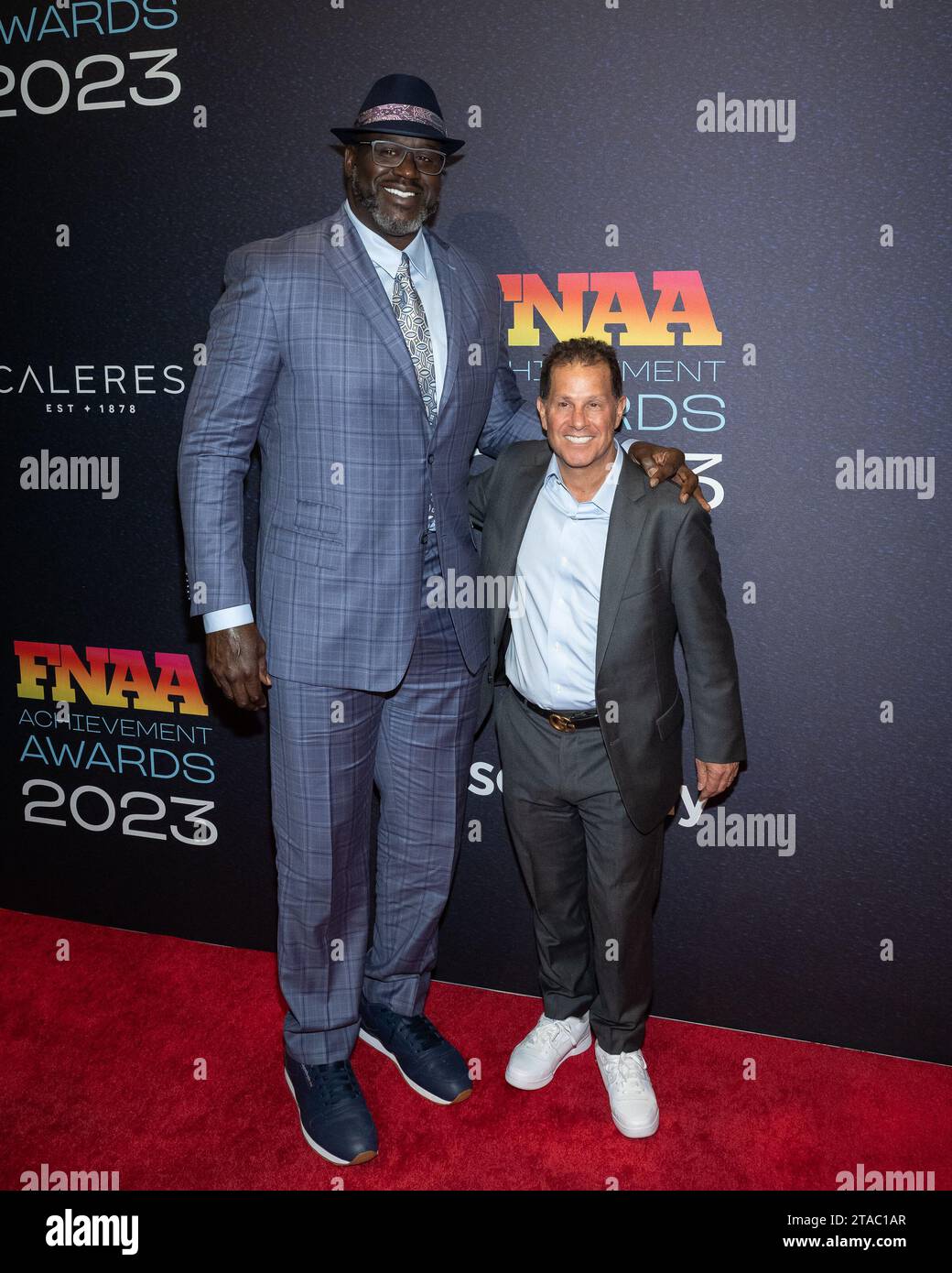 New York, USA. 23rd Nov, 2023. (L-R) Shaquille O'Neal and Jamie Salter ...