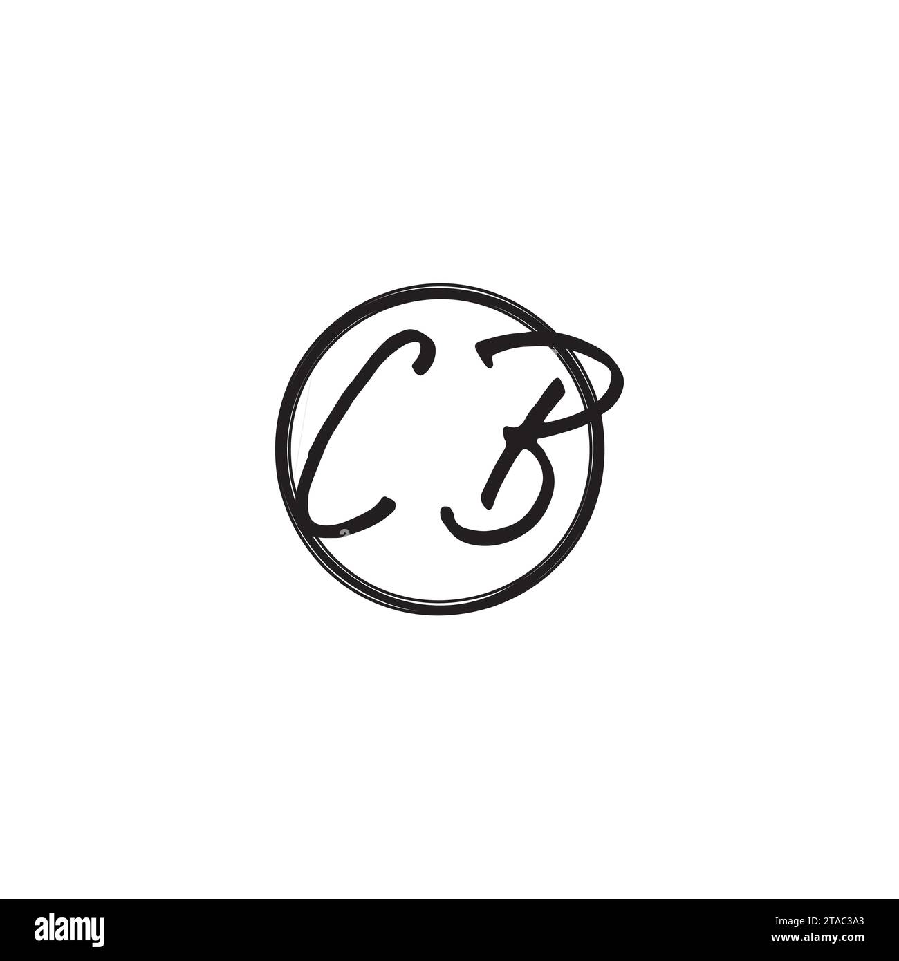 Cb initial logo Stock Vector Images - Alamy