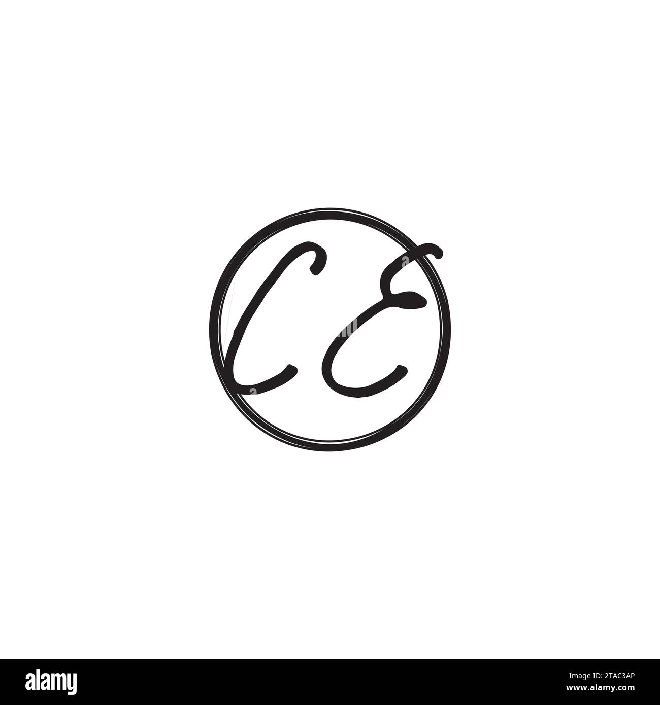 CE initial logo letters in high quality professional design that will ...