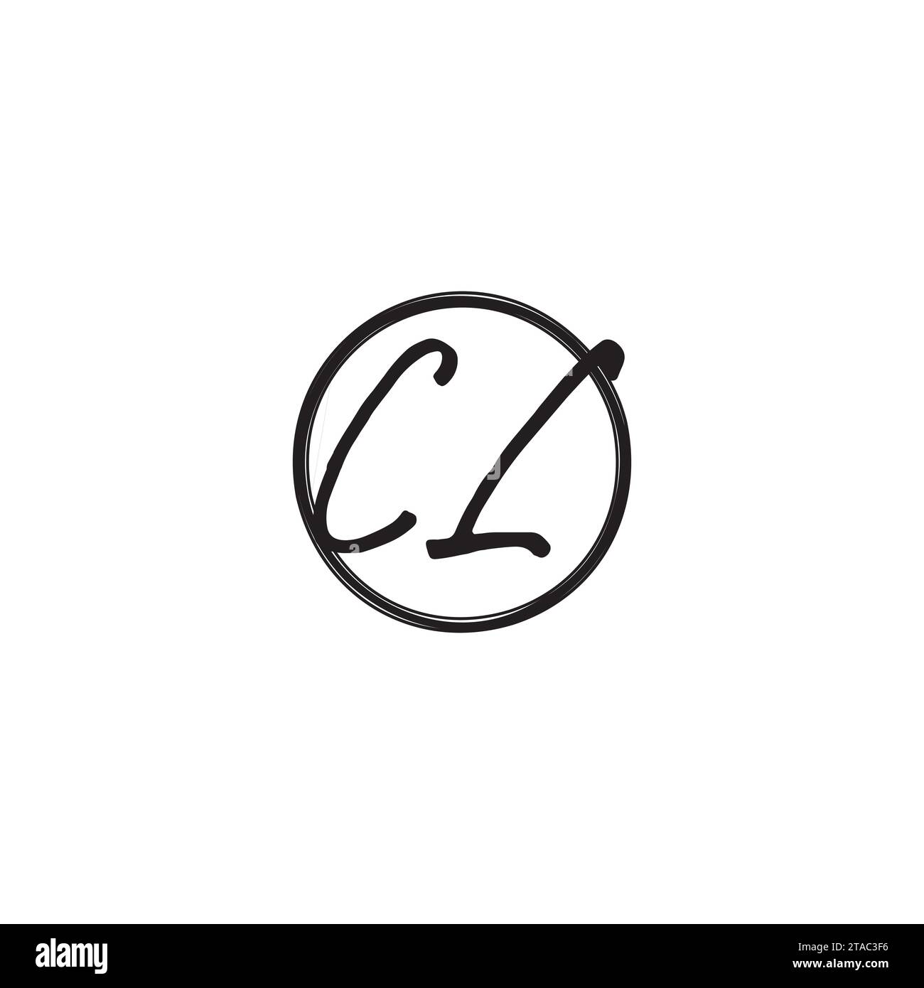 CL initial logo letters in high quality professional design that will ...