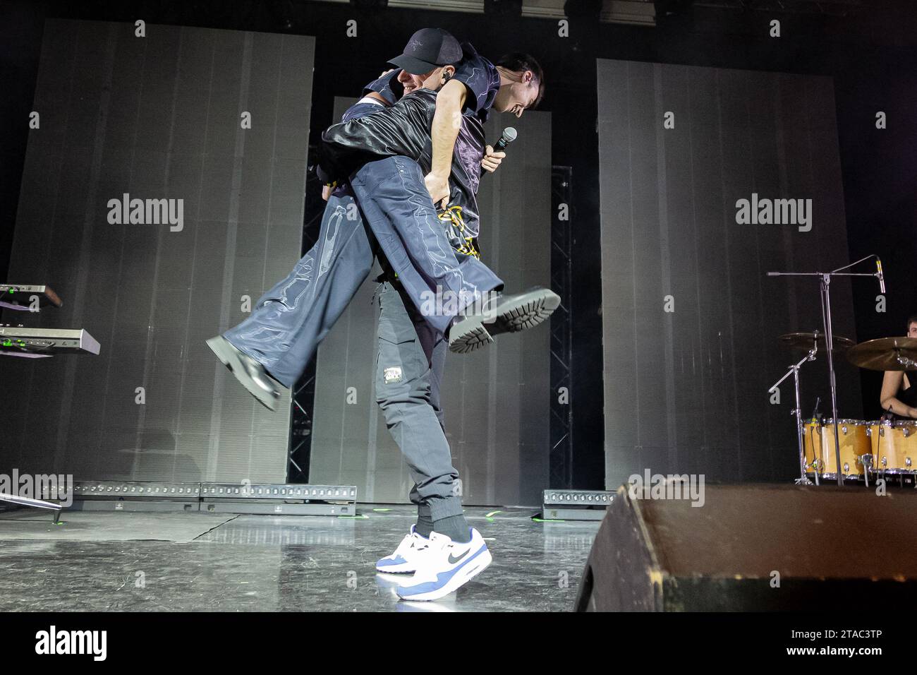 Matteo Paolillo and Clementino (Clemente Maccaro Stock Photo - Alamy