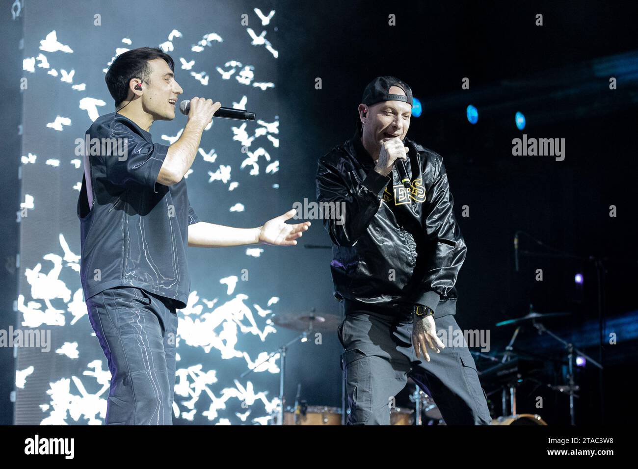 Matteo Paolillo and Clementino (Clemente Maccaro Stock Photo - Alamy