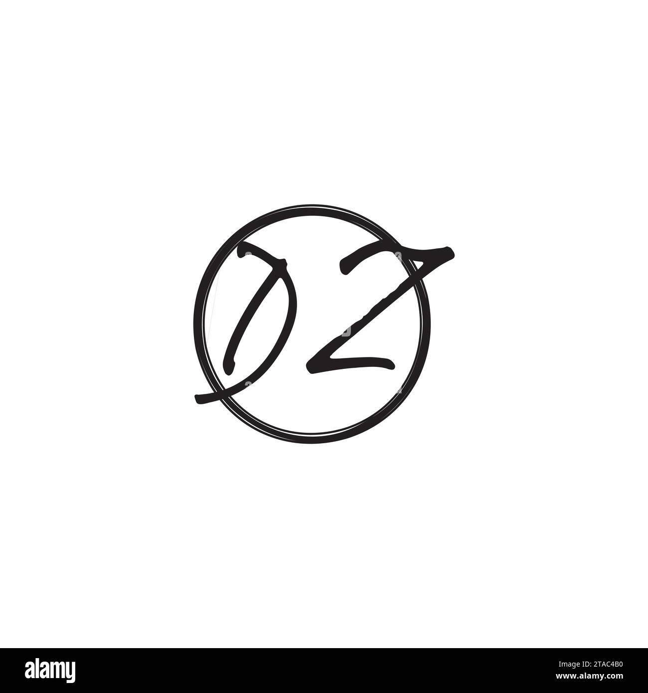 Dz initial hi-res stock photography and images - Alamy