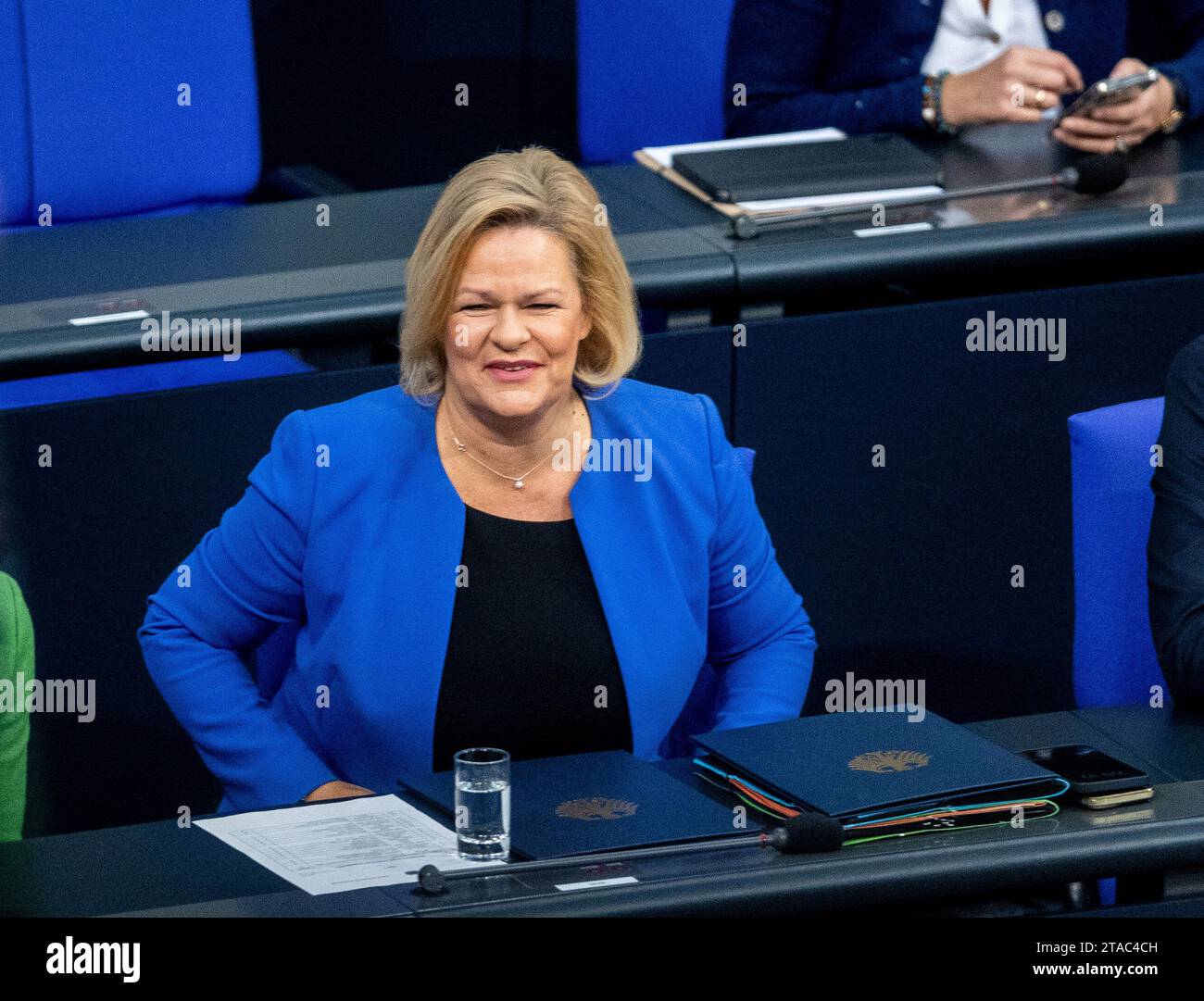 Berlin, Germany. 30th Nov, 2023. Nancy Faeser (SPD), Federal Minister ...